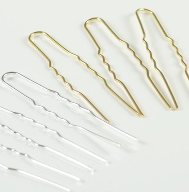 Pearl Hair Pins Set of 3 Cluster Hair Pins Viel Bobby Pins | Etsy