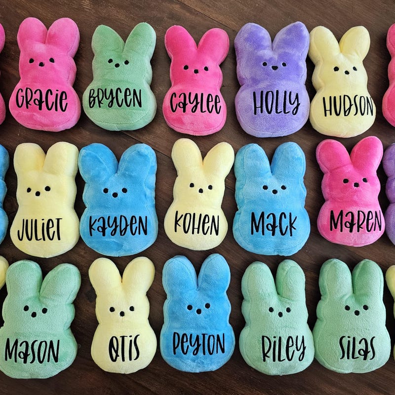Green Peeps Stuffed Animal - Etsy