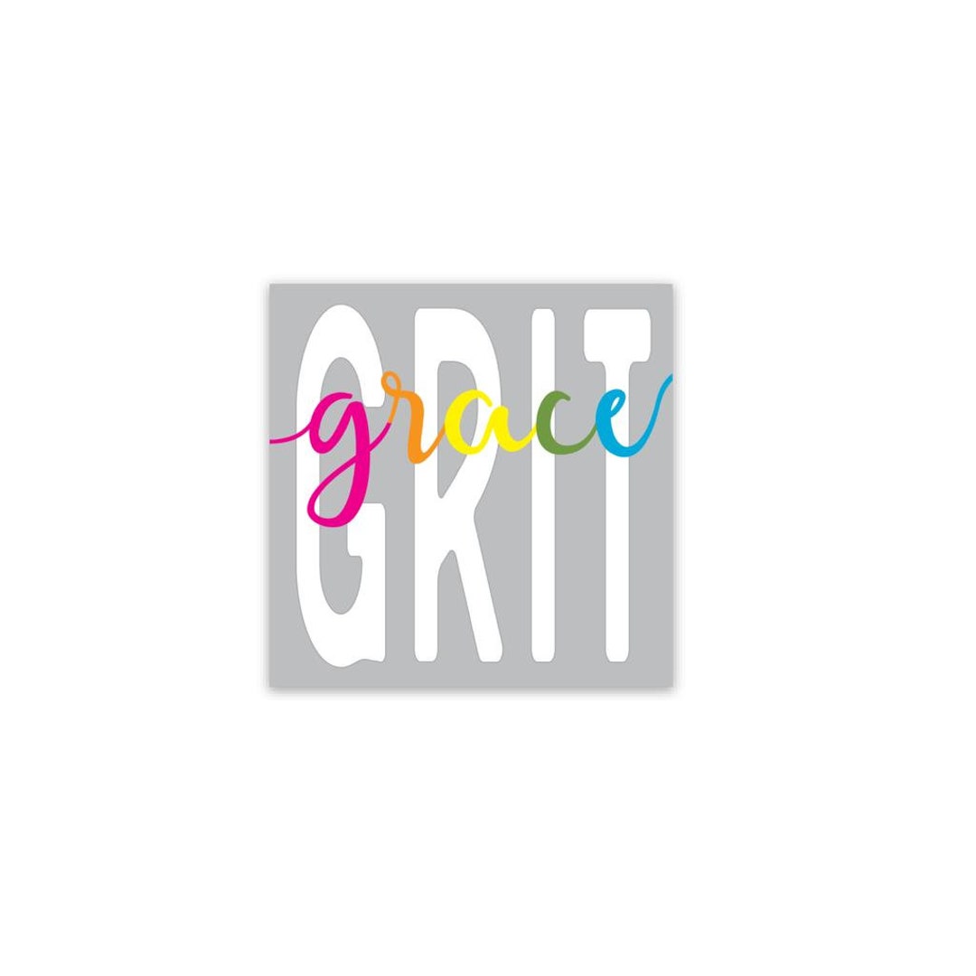 Grit Grace Sticker Perfect for Your Laptop, Water Bottle or Notebook - Etsy