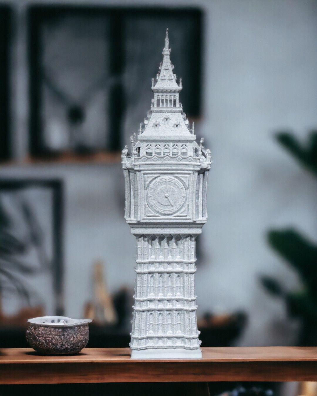 Big Ben Miniature Model | London Souvenir Desk Decor | Detailed ...