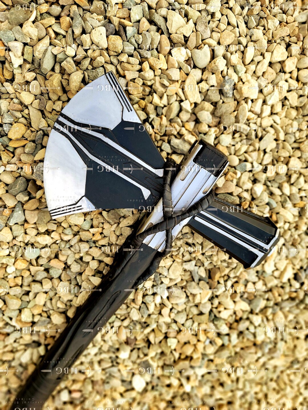 Handcrafted Thor Stormbreaker Axe Replica – Carbon Steel, Cosplay Prop ...