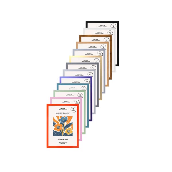 Vintage Red 5x7 Frame - Etsy UK