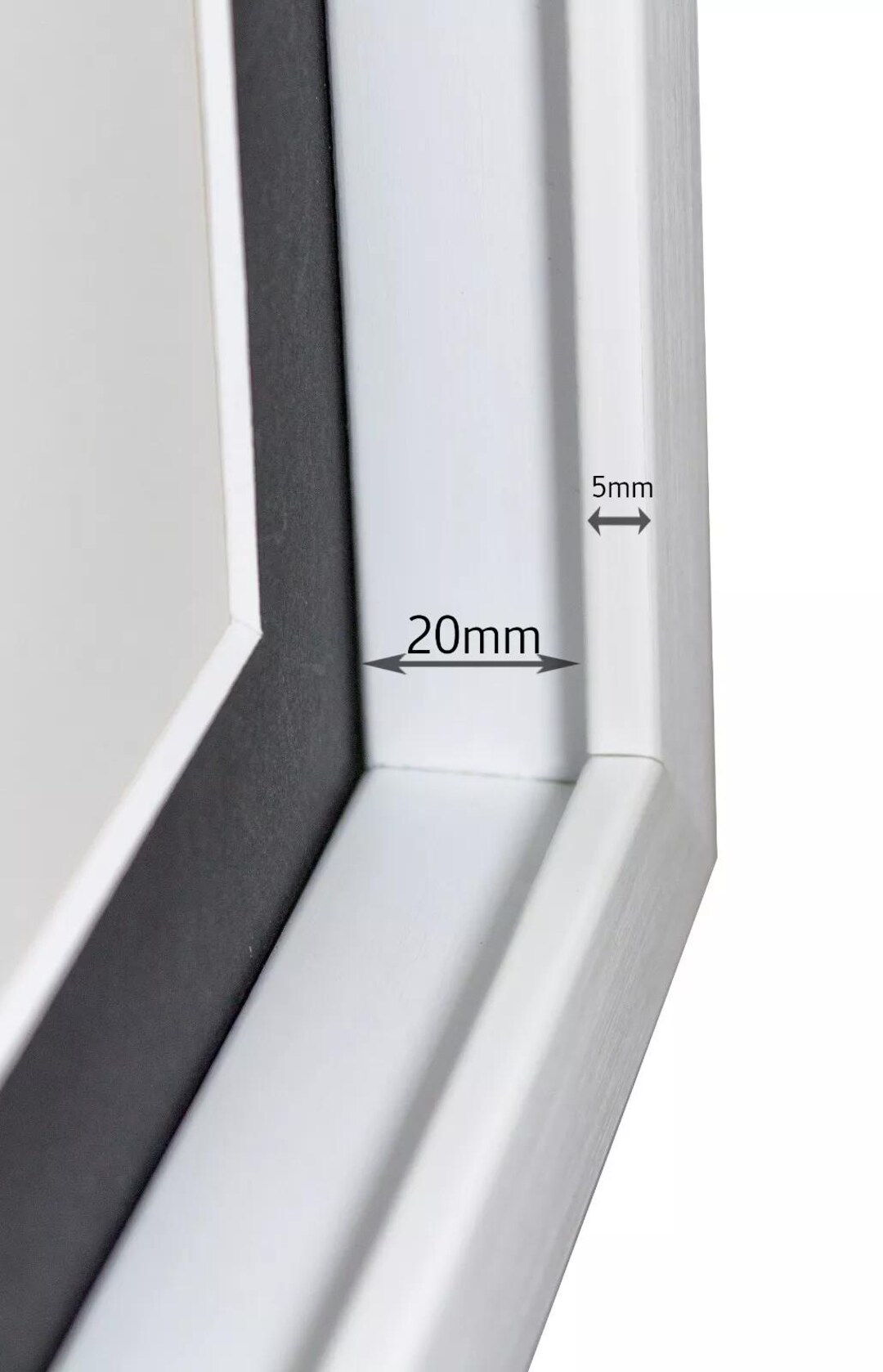 3D Box Frame 2cm Depth Mounted Square Deep Box Frame Scrabble Dispay 3D ...