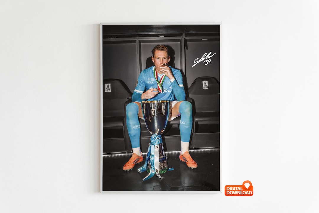 Scott Mctominay Poster Signed Football Poster, Digital Download - Etsy