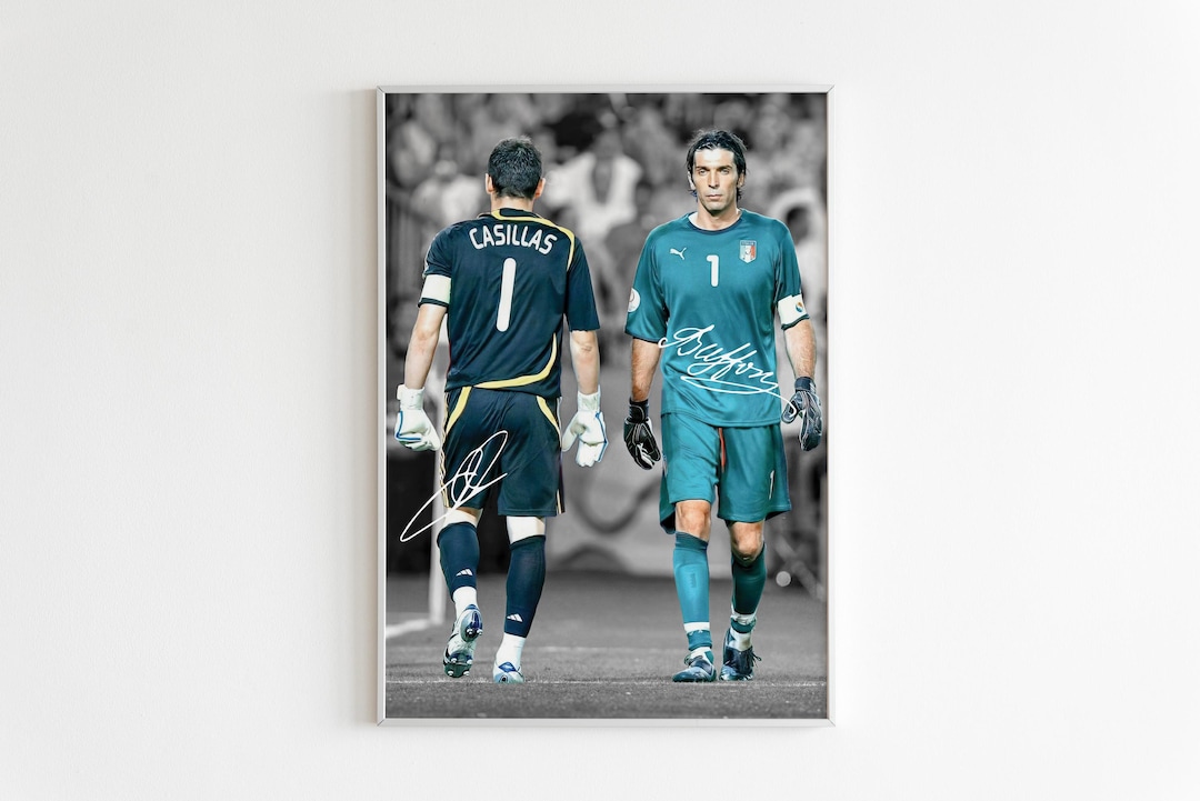 Iker Casillas Poster, Gianluigi Buffon Poster, Goalkeeper Bedroom Decor ...
