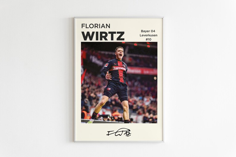 Florian Wirtz Poster Bedroom Decor, Wall Art, Home Decor, Sports Poster ...