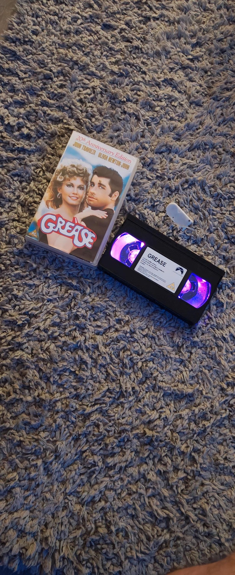 Custom Retro VHS Light up Cassette and Box - Etsy