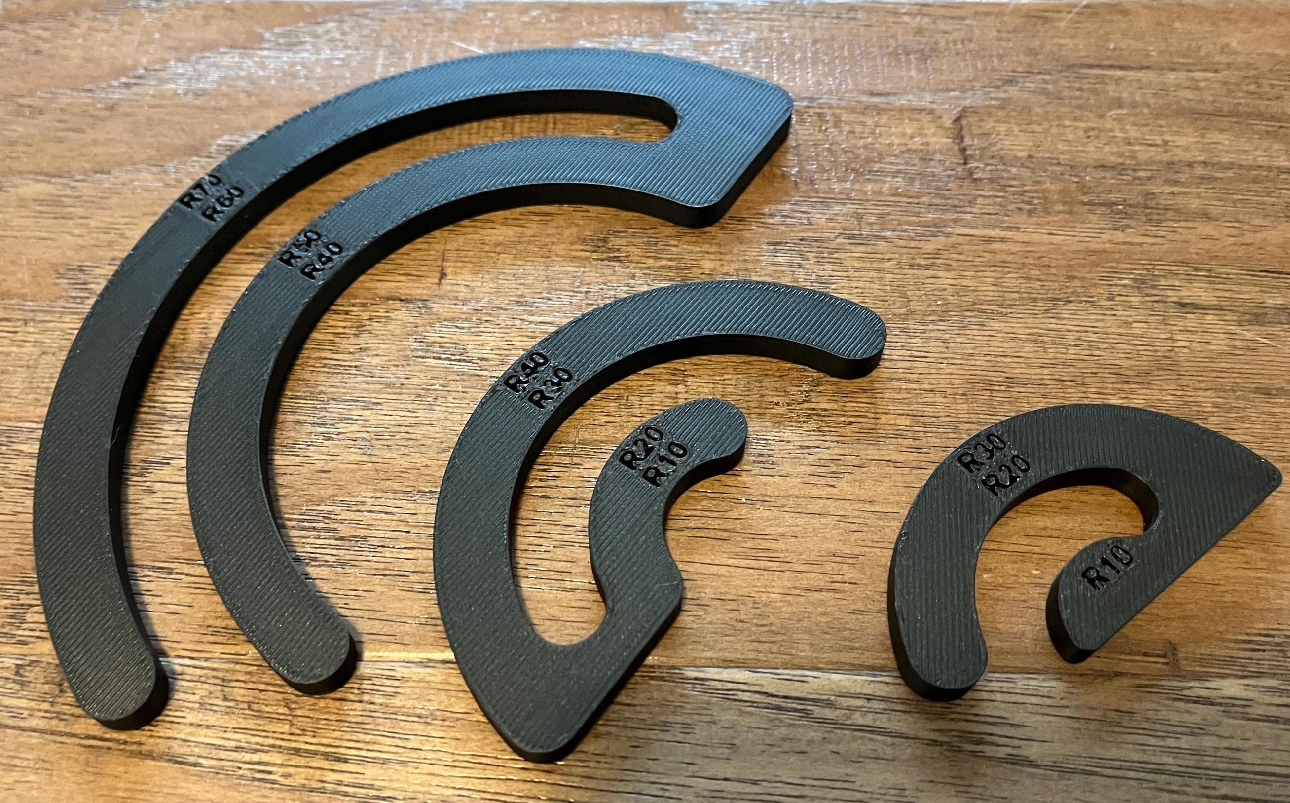 3d Printed Arc Templates - Etsy