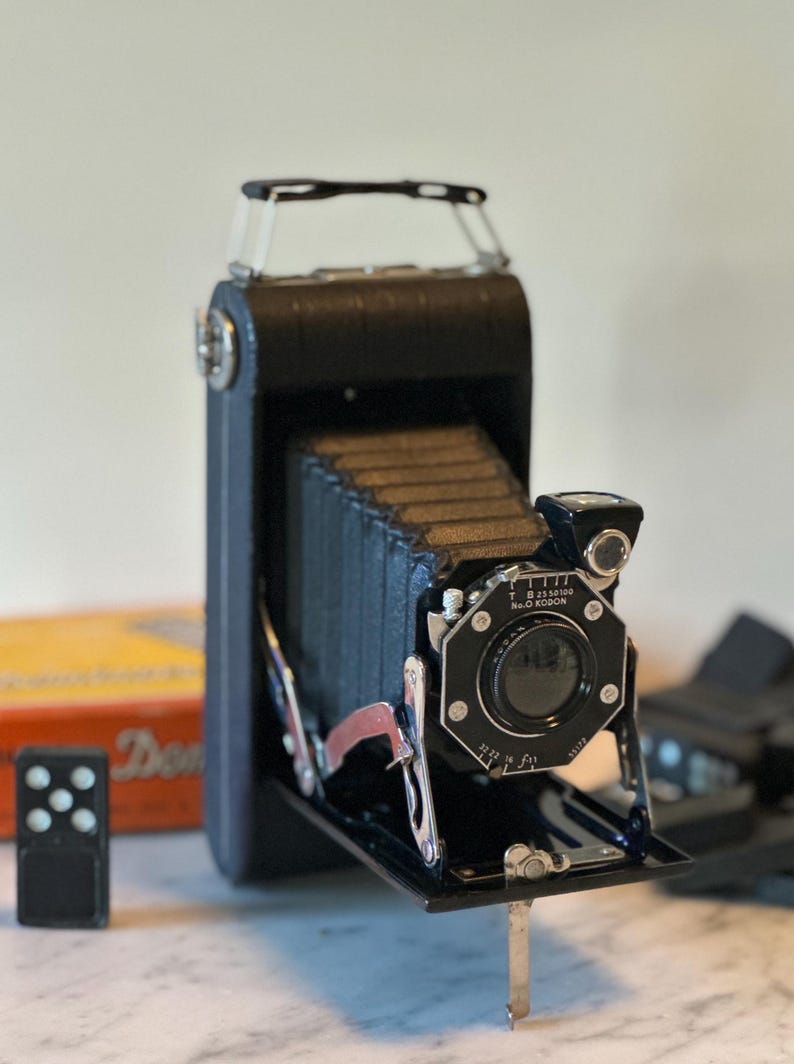 Antique Camera Collection – 1930s-50s Kodak, Ricoh, Zenobia, Ansco - Etsy