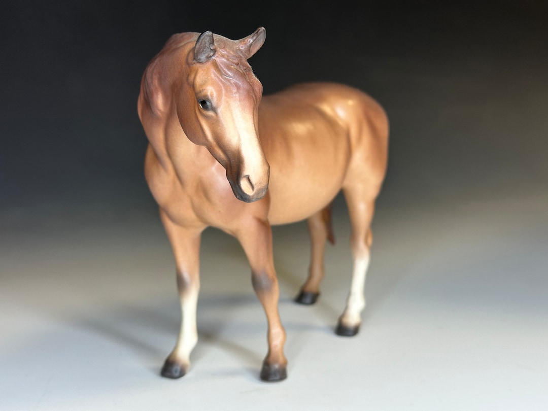 Hagen Renaker Horse Morgan Mare FOREVER AMBER - Large Ceramic Figurine ...