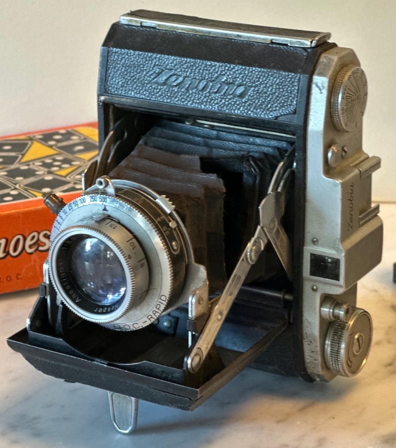 Antique Camera Collection – 1930s-50s Kodak, Ricoh, Zenobia, Ansco - Etsy