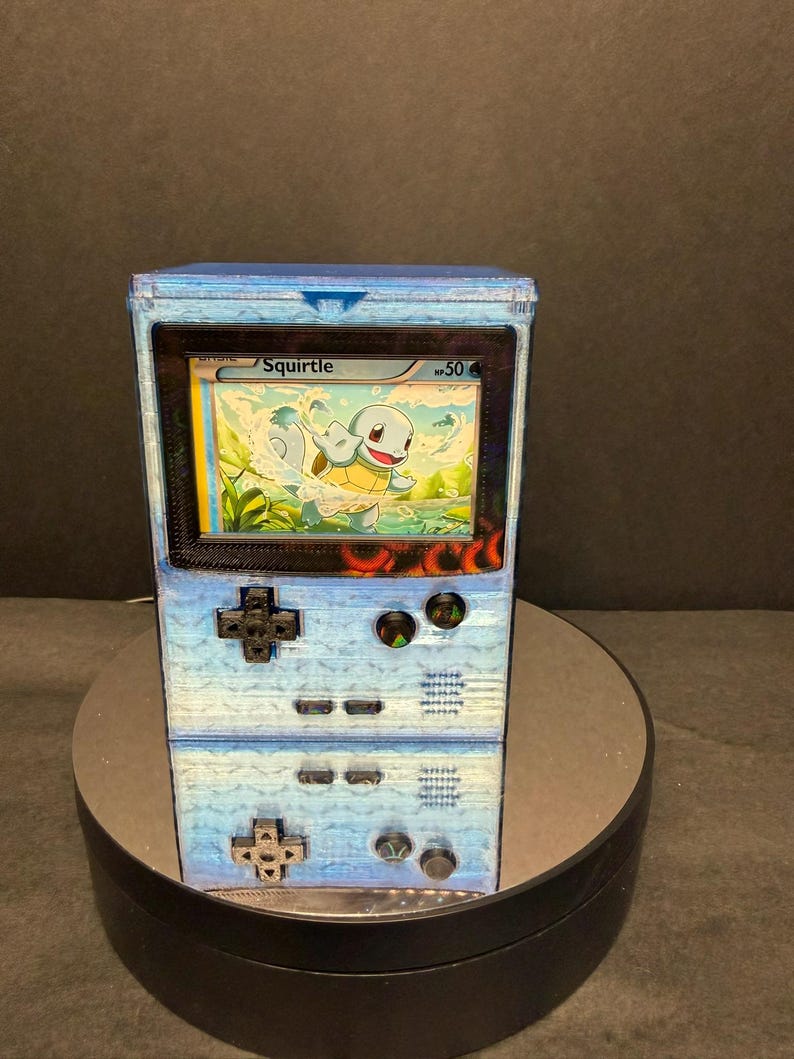 Ice Blue Game Boy Style Pokémon Card Case With 100+ Cards - Etsy UK