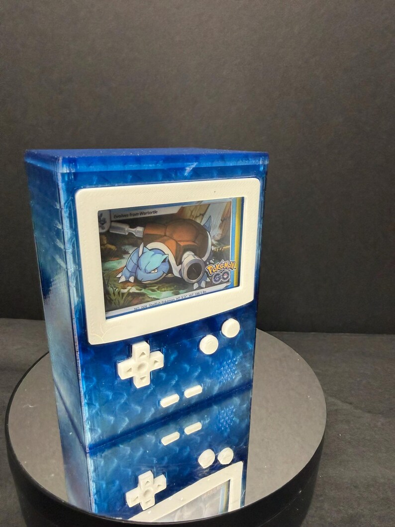 Ice Blue Game Boy Style Pokémon Card Case With 100+ Cards - Etsy UK