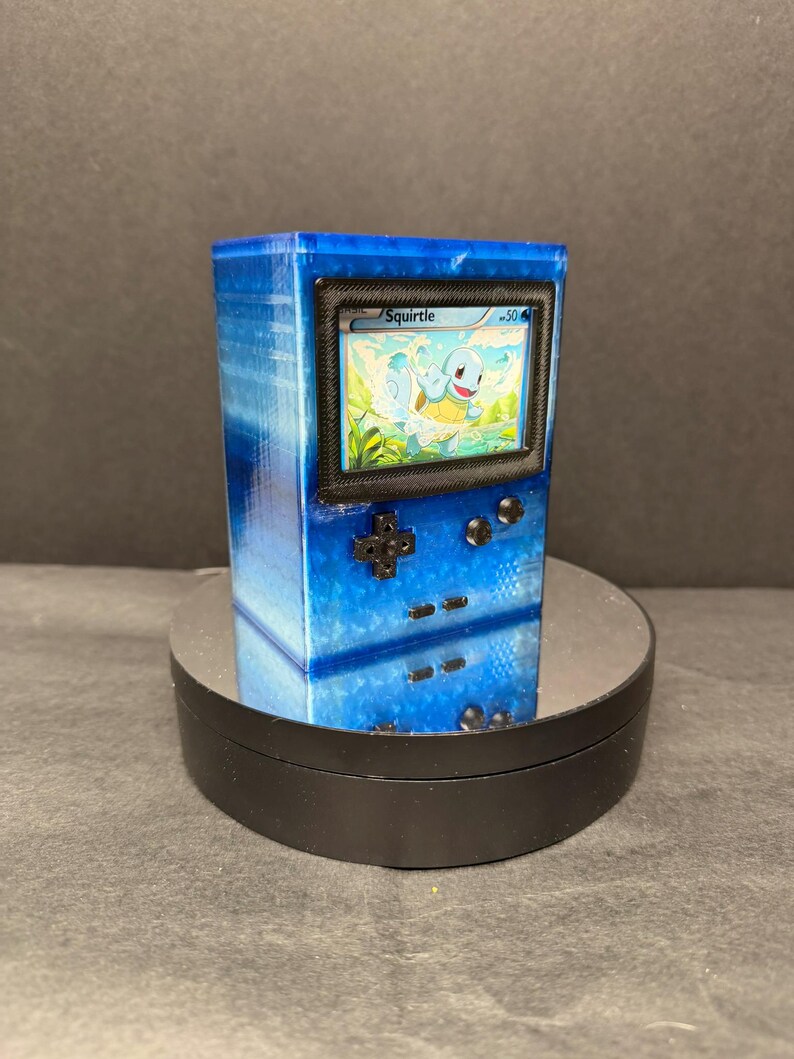 Ice Blue Game Boy Style Pokémon Card Case With 100+ Cards - Etsy UK