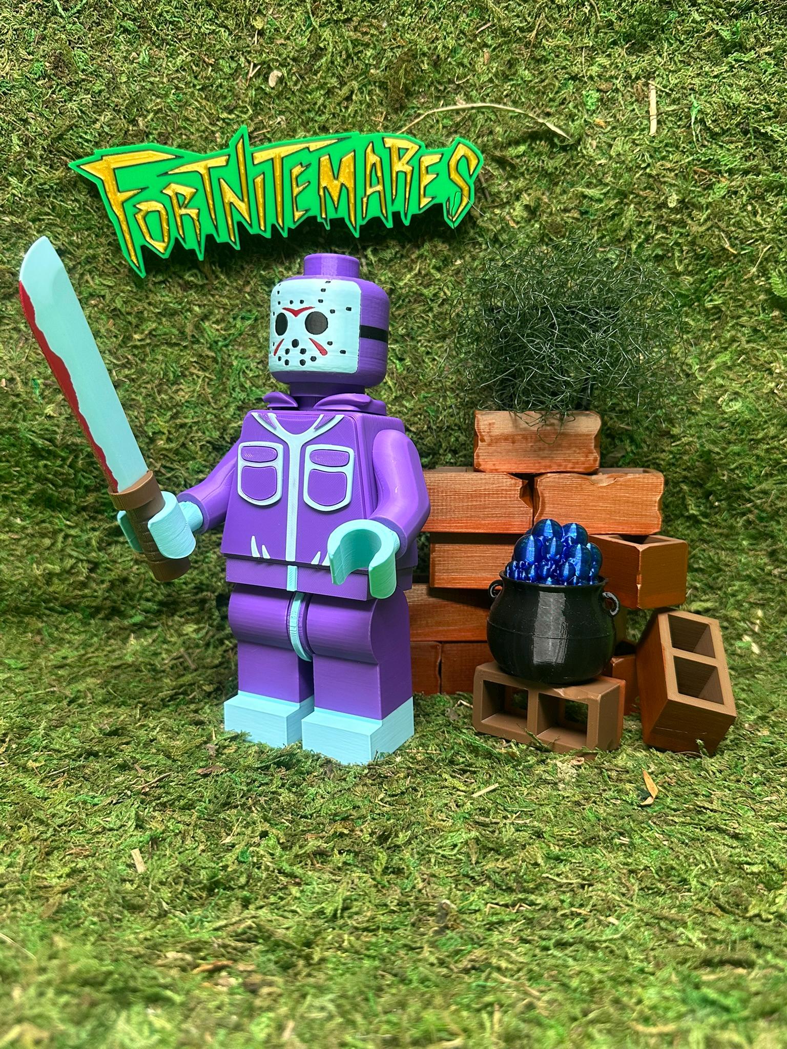 NES Jason Voorhees Biggie Fig Retro Horror Custom Figure - Etsy