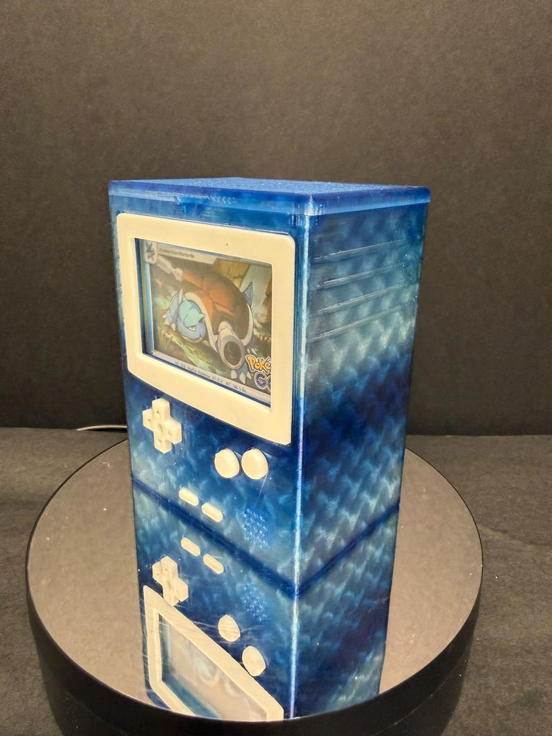 Ice Blue Game Boy Style Pokémon Card Case With 100+ Cards - Etsy UK
