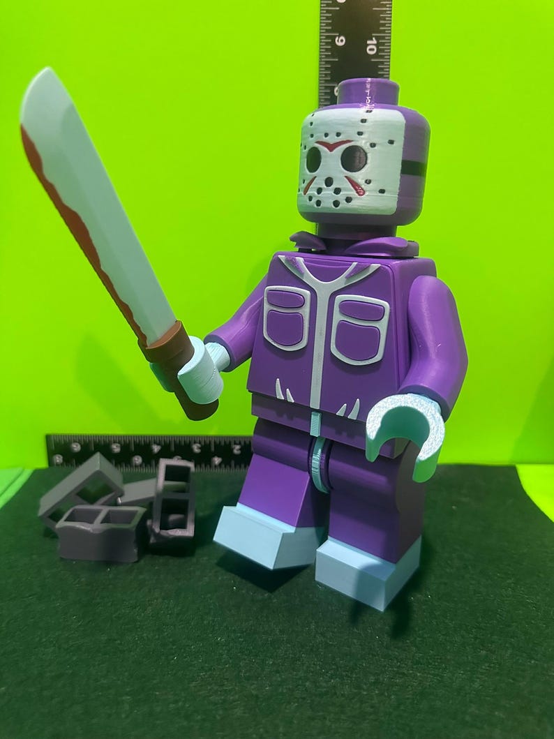 NES Jason Voorhees Biggie Fig Retro Horror Custom Figure - Etsy