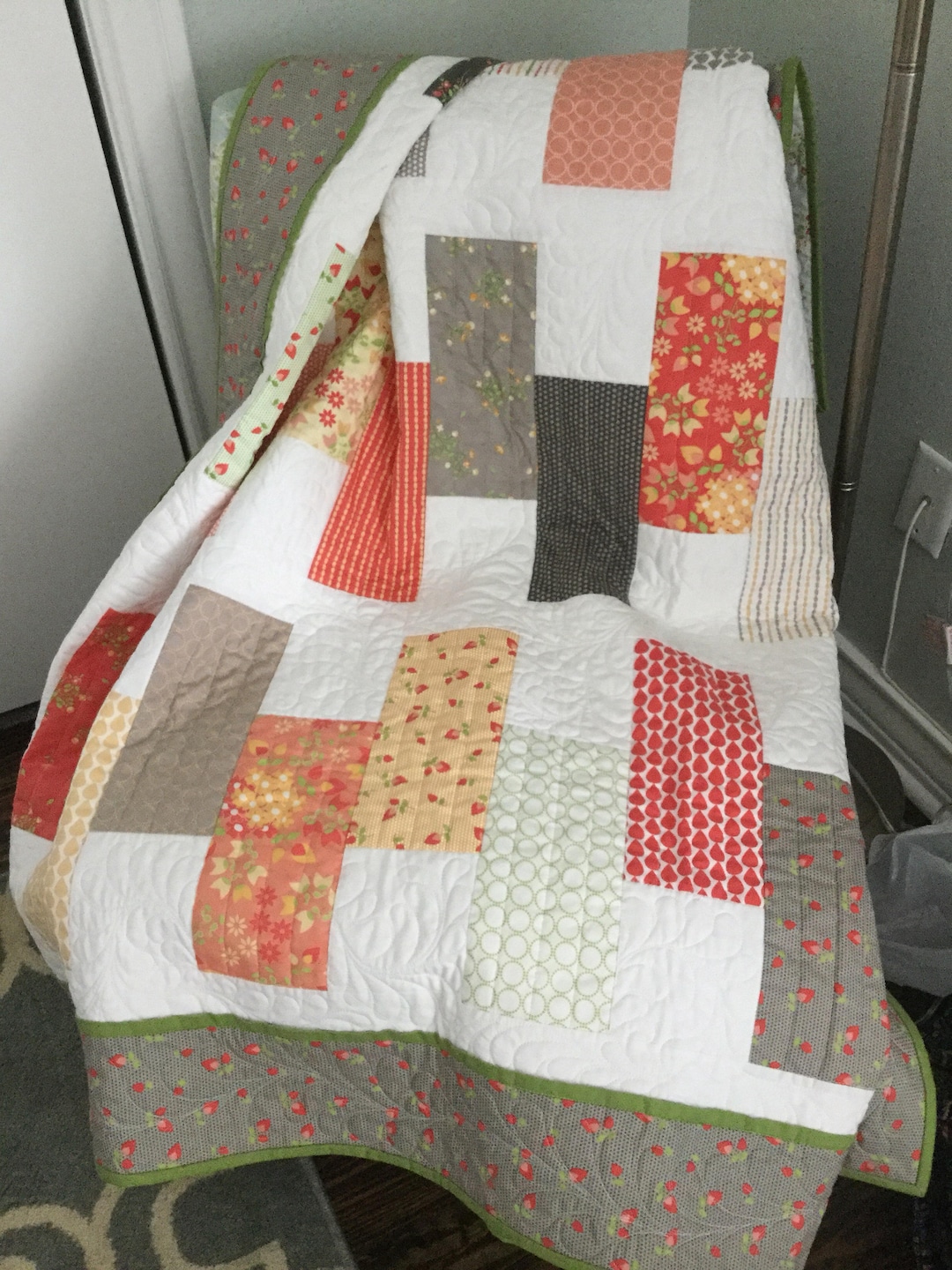 Sundrop Jolly Bar Quilted Throw - Etsy