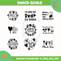 Snackle Box Svg Snack Box Svg Where's the Food Tackle Box Svg Snacks ...