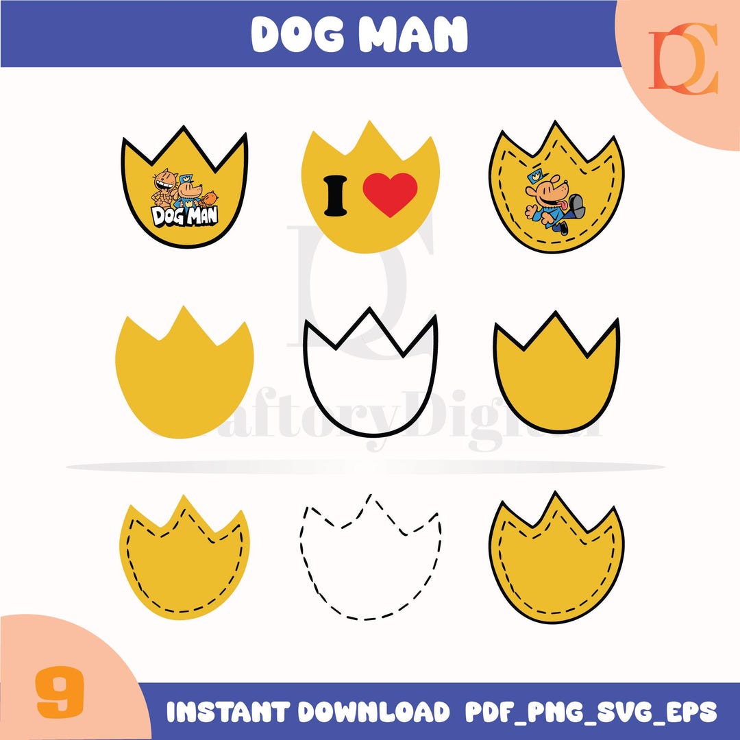 Dog Man SVG PNG BUNDLE, Dogman Png, Dogman Svg, Birthday Dogboy Svg ...