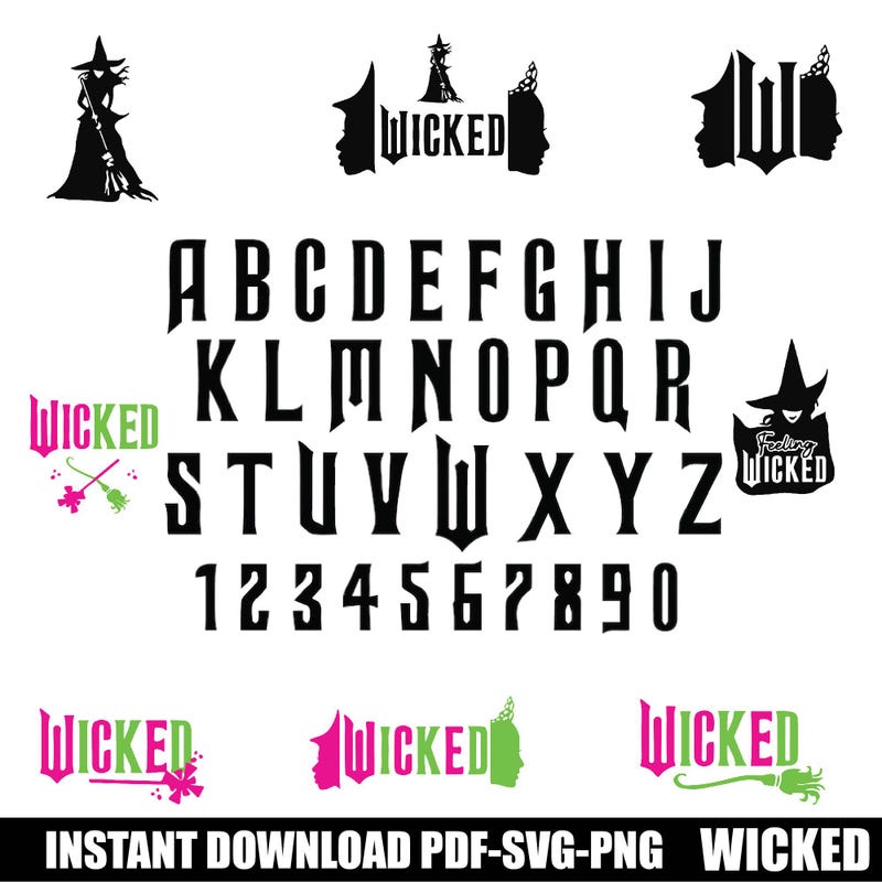 Wicked the Movie Svg - Etsy