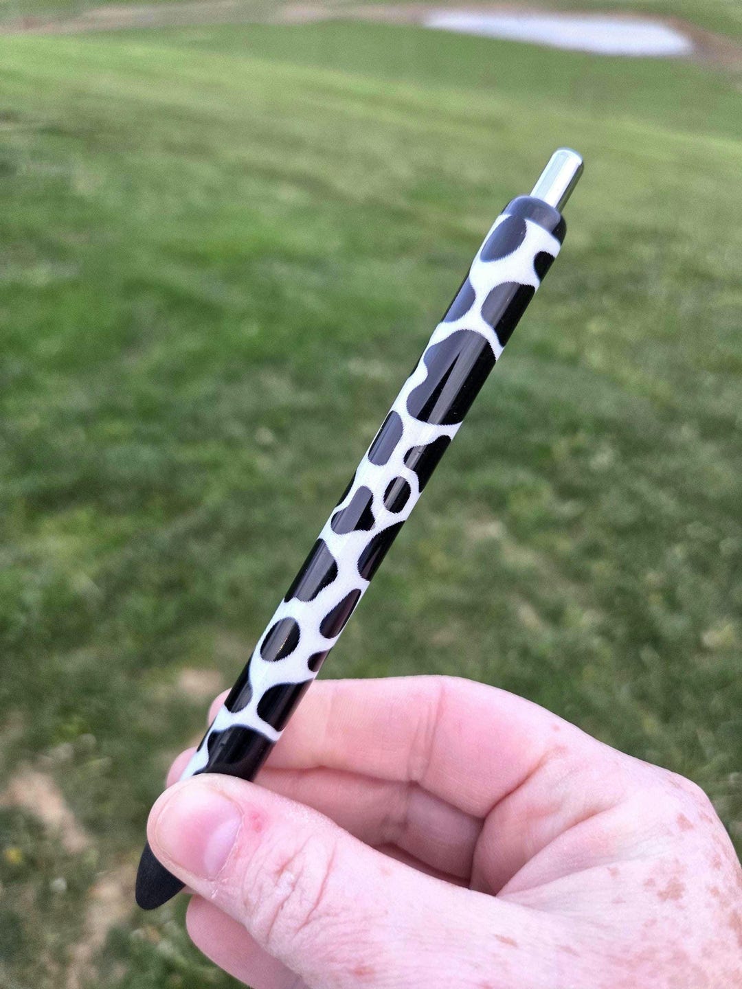 Cow Print Gel Pen - Etsy
