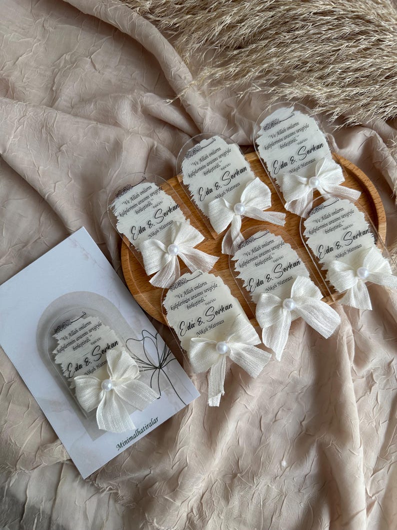 Transparent Wedding Magnet, Wedding Favors, Engagement Gifts ...