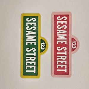 Personalized Street Name Sign | 3D Printed Wall Decor | Custom Kids ...