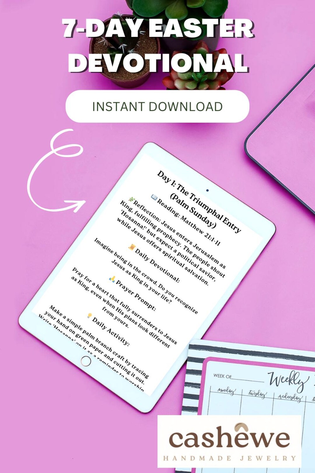 Easter Bible Reading Plan - Printable PDF | 7-day Devotional With ...