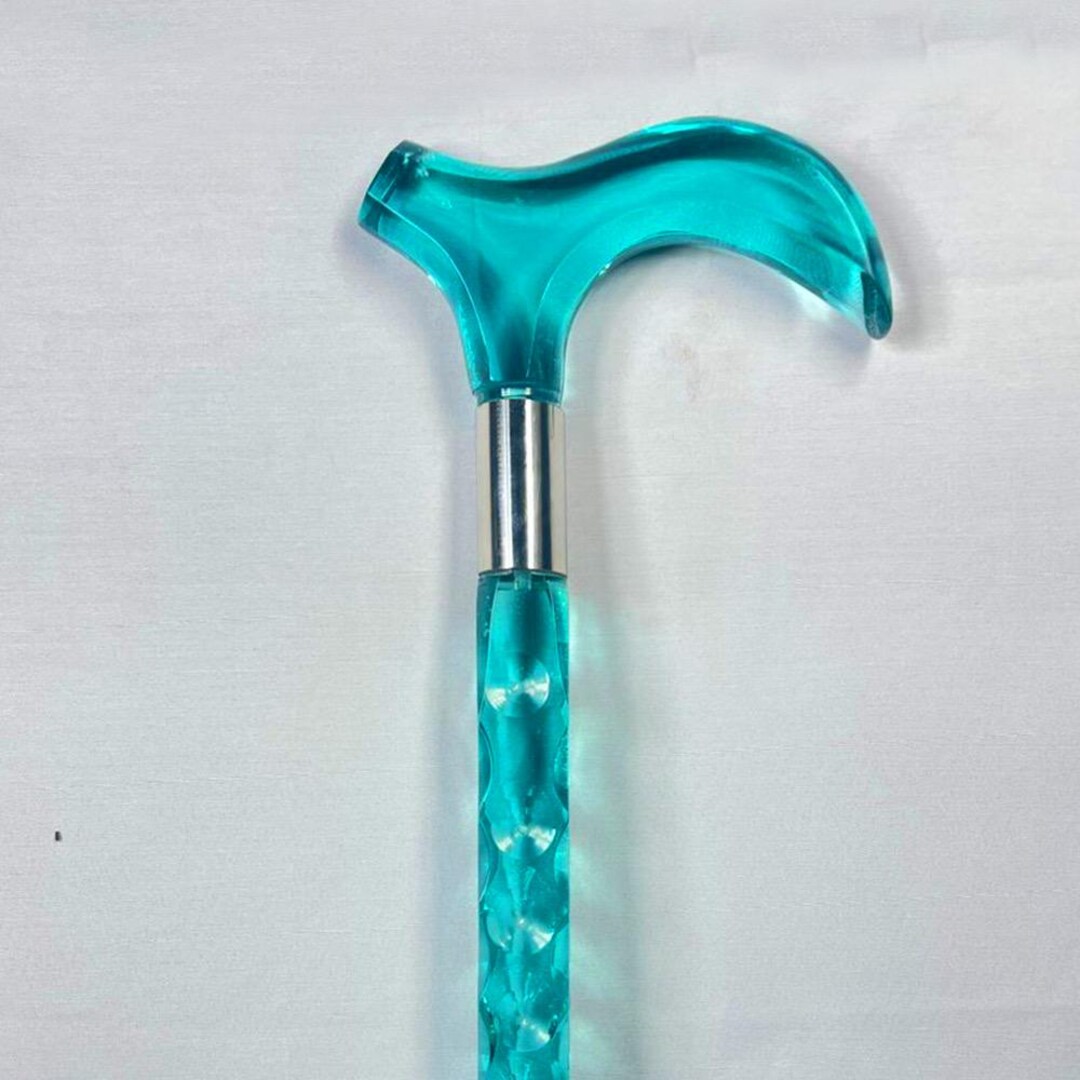 Luxury Lucite Walking Cane for Women, Unique Clear Transparent Walking ...