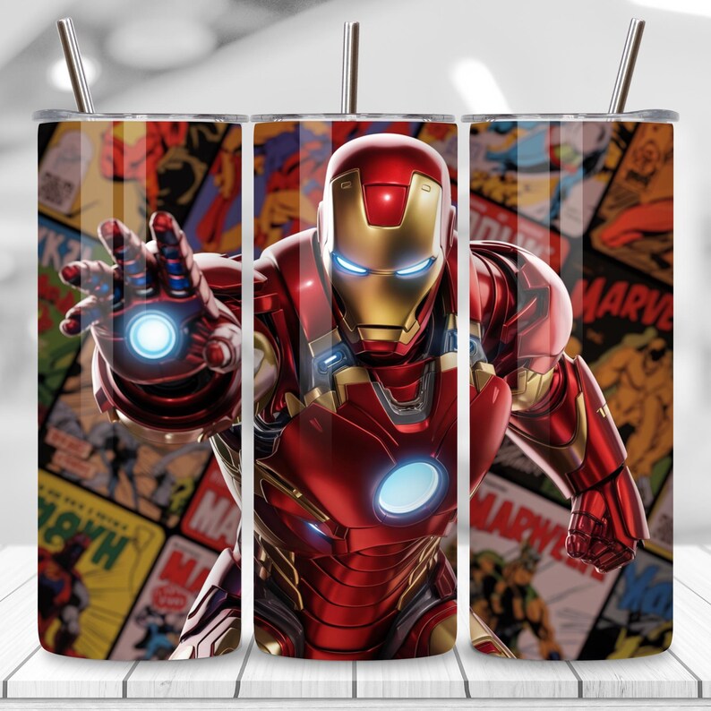 Superhero Tumbler Wrap PNG: Sublimation Design (digital Download - Etsy