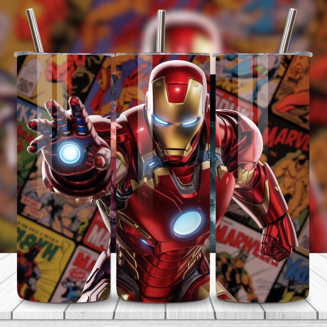 Superhero Tumbler Wrap PNG: Sublimation Design (digital Download - Etsy