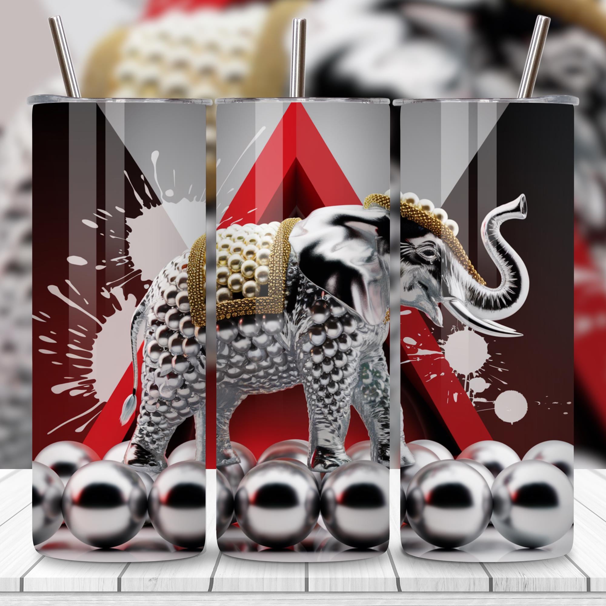 Delta Sigma Theta Tumbler Wrap PNG: Red & Pearl Sorority Design ...