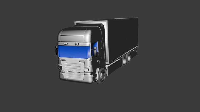 Truck 3d Scania Object Editing, Format OBJ - Etsy