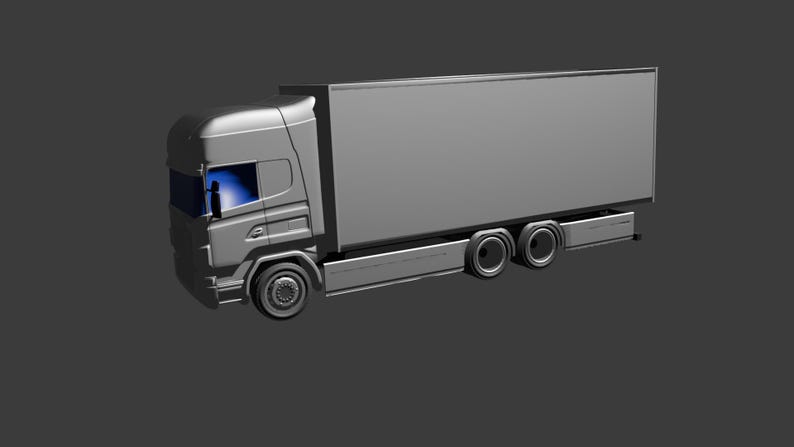Truck 3d Scania Object Editing, Format OBJ - Etsy