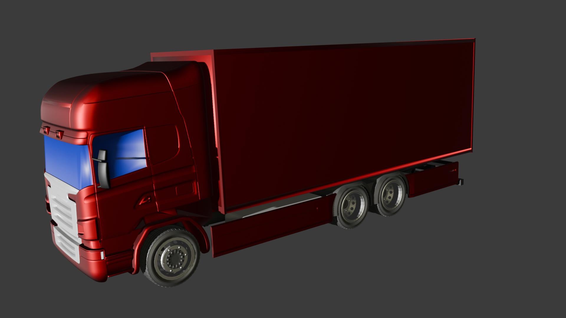Truck 3d Scania Object Editing, Format OBJ - Etsy