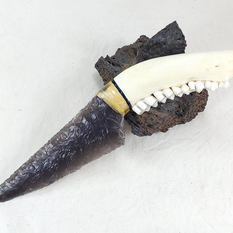 Primitive Knife - Etsy