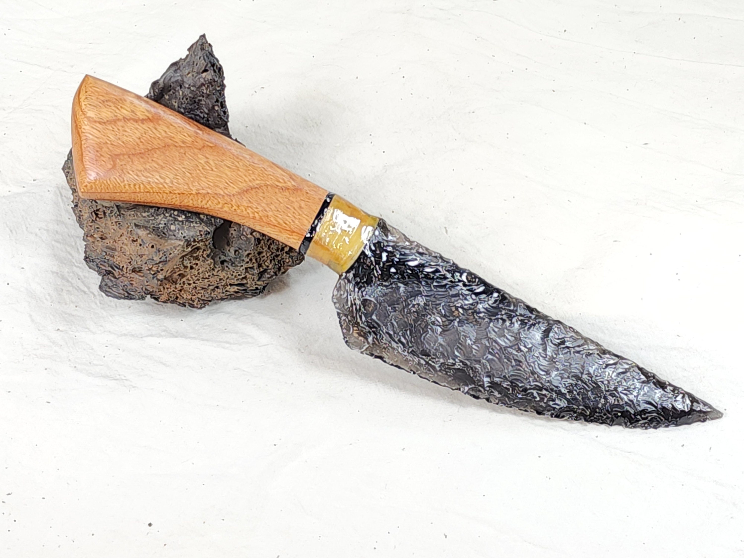 Obsidian Kitchen Knife