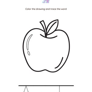 KIDS Alphabet A to Z Coloring Worksheet Set – Fun & Educational ...