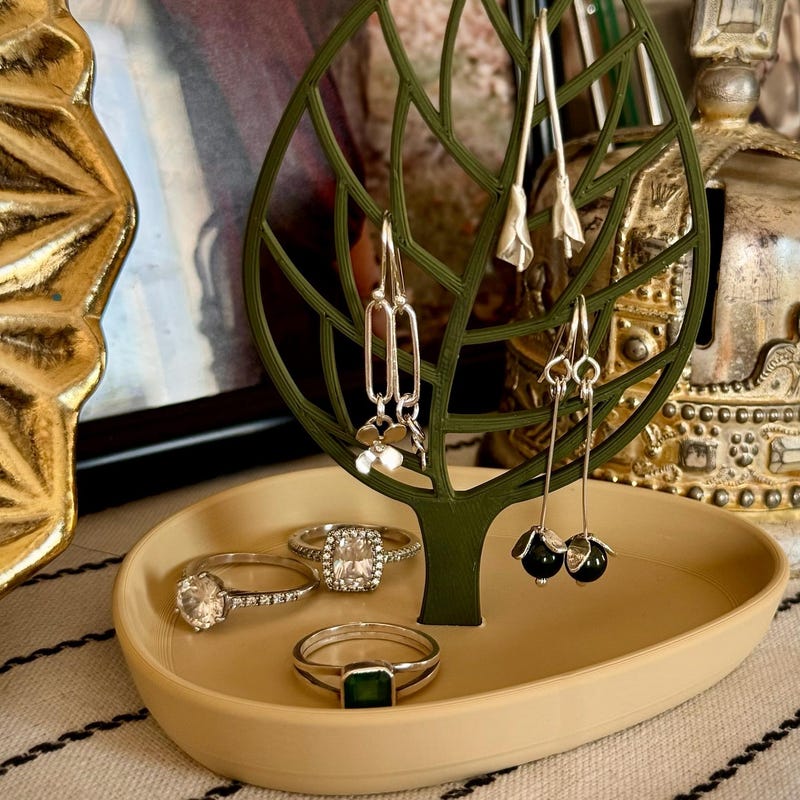 Leaves Jewelry Stand - Etsy