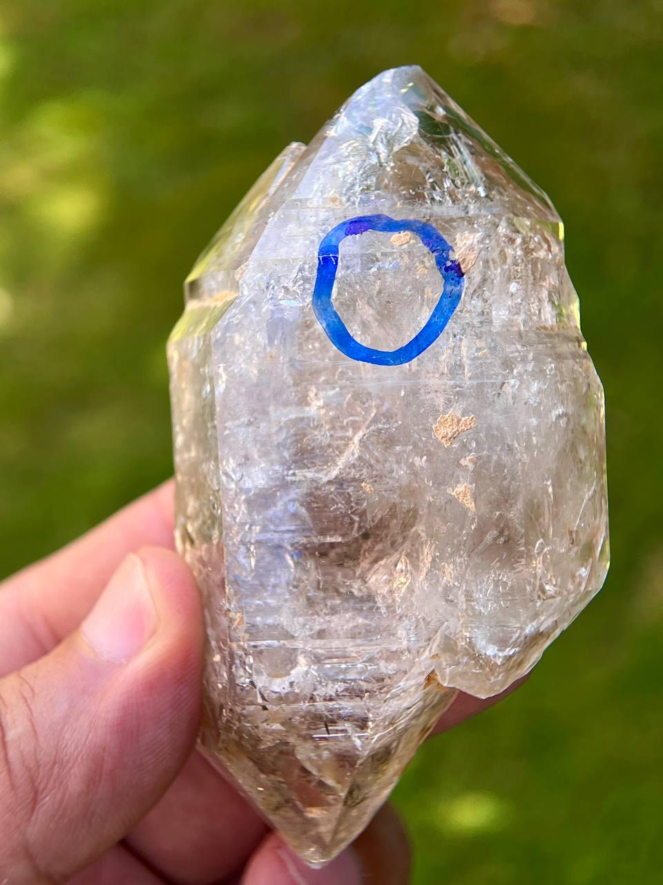Enhydro Bubble- MOVING Enhydro Crystal - Somky Quartz Enhydro - Raw ...