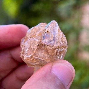 Golden Skeletal Quartz With Layers of Clay Inclusions - Fenster Quartz ...