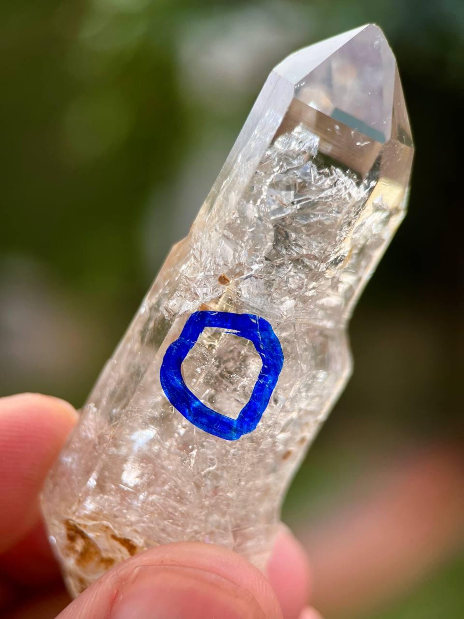 Stunning Quartz With Enhydro Inclusions, Natural Terminated Crystal ...