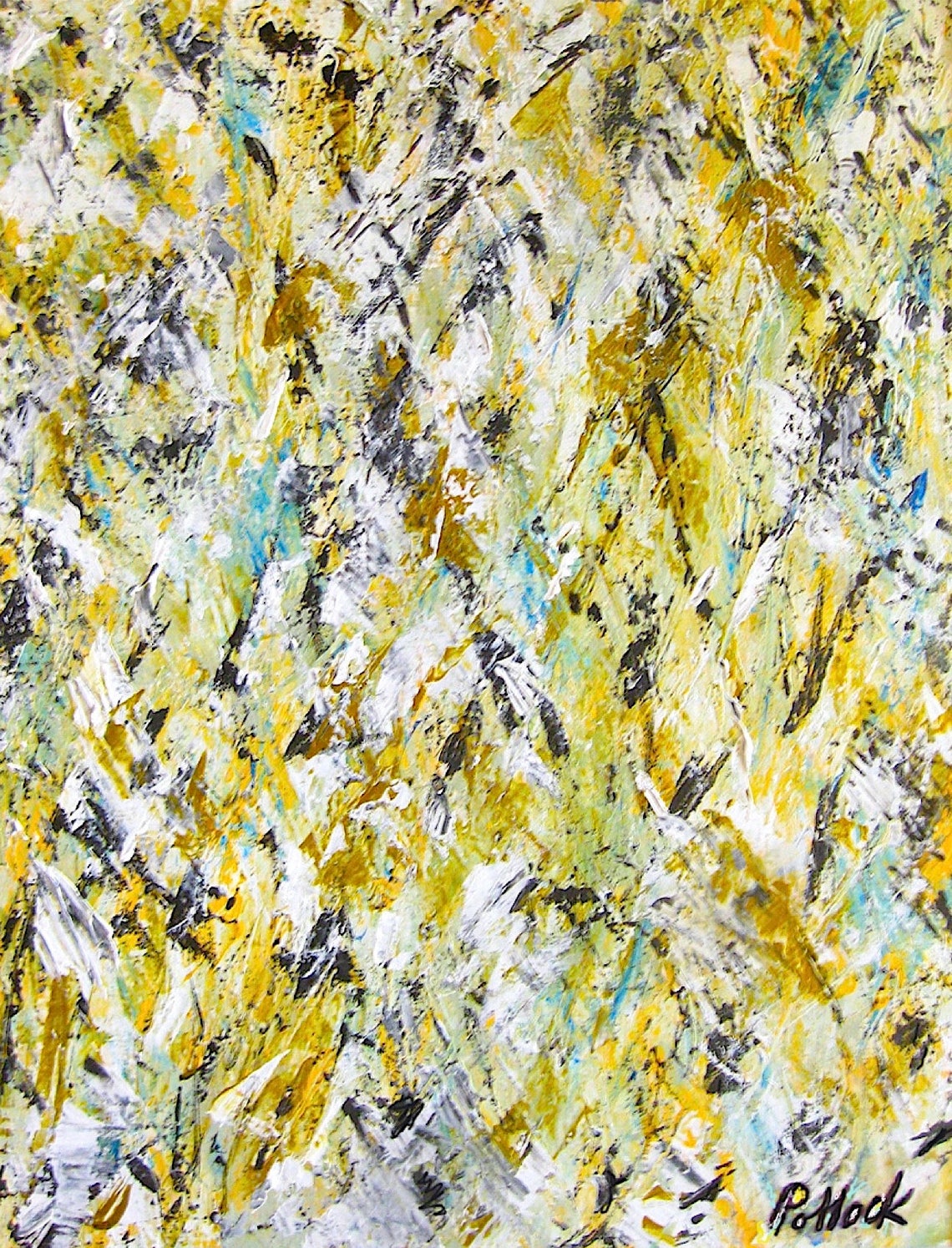 Jackson Pollock “winter Rhythm” Signed & Hand-numbered Ltd Edition ...