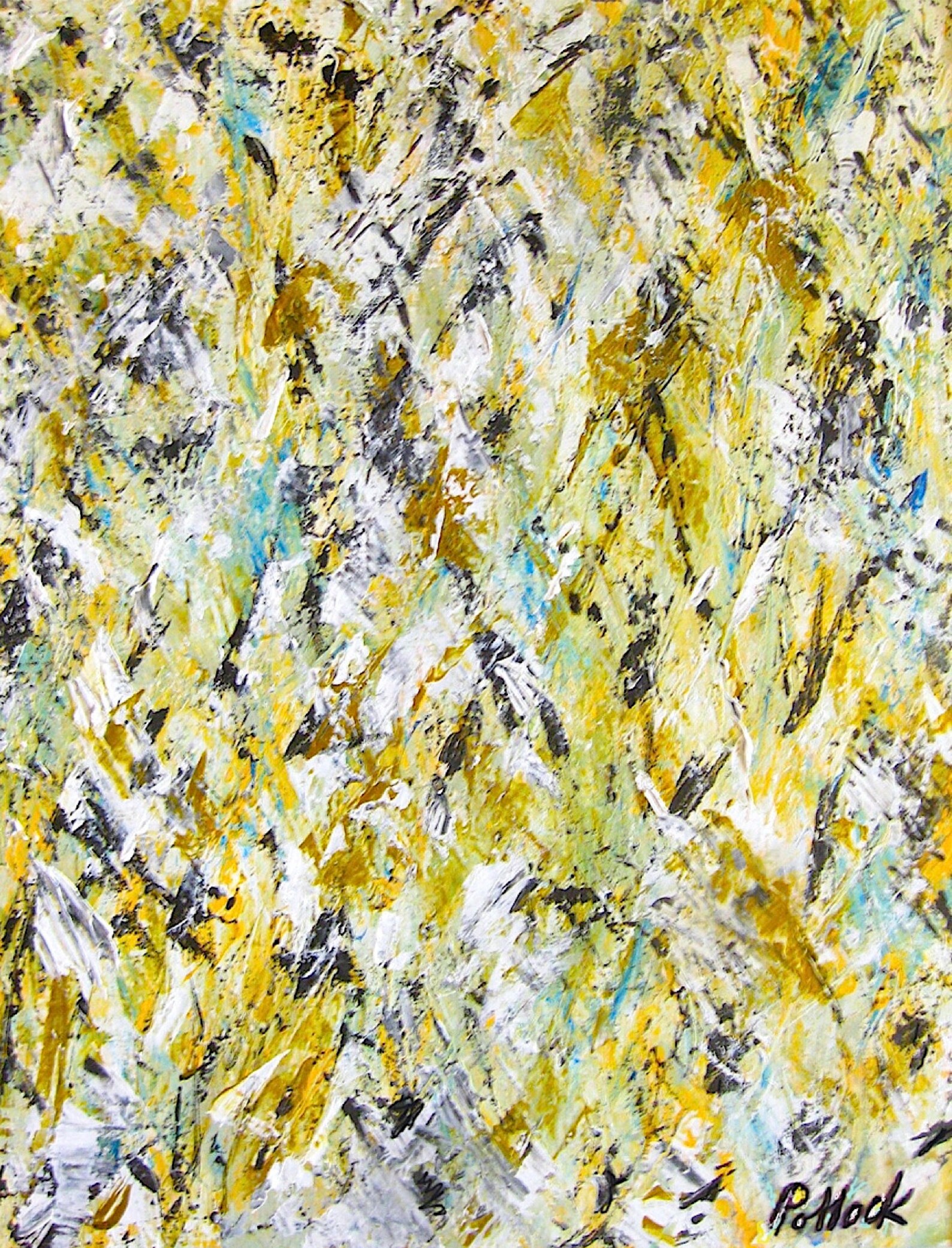 Jackson Pollock “winter Rhythm” Signed & Hand-numbered Ltd Edition ...