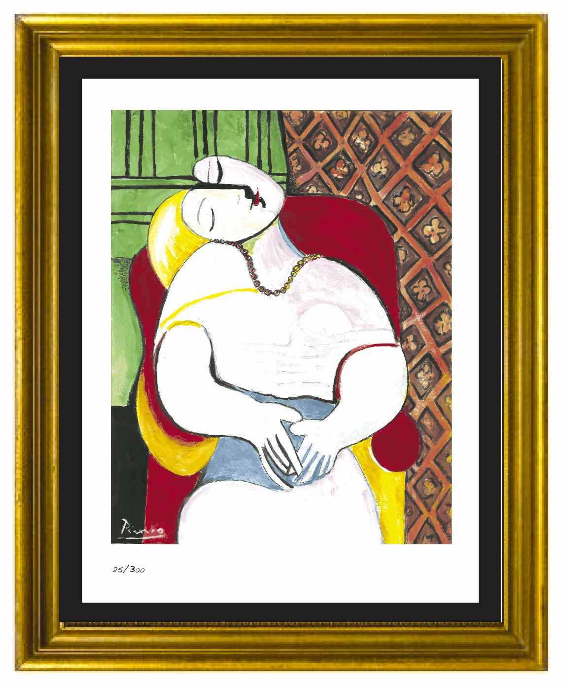 Pablo Picasso The Dream Signed And Hand Numbered Limited Edition