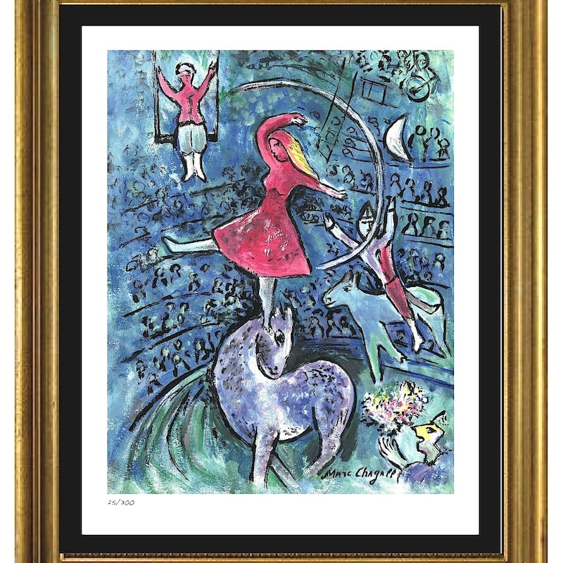 Signierte drucke von marc chagall - Etsy.de