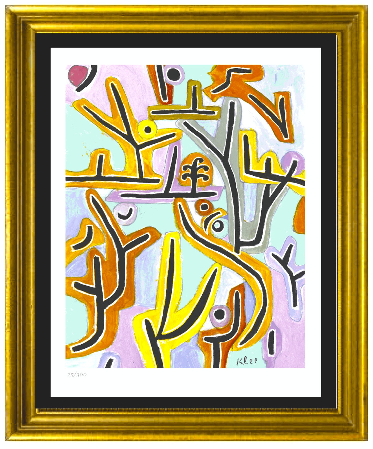 Paul Klee "park Near Lucerne" Signed & Hand-numbered Limited Edition ...