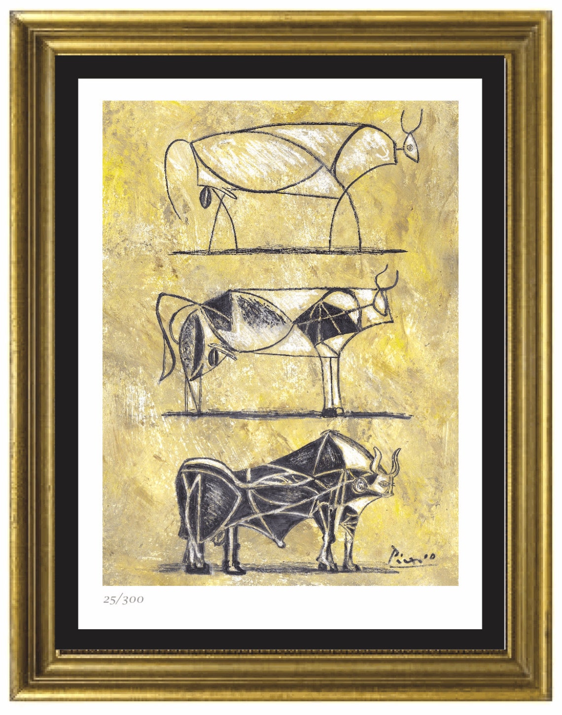 Pablo Picasso "evolution of Bull" Signed & Hand-numbered Limited ...