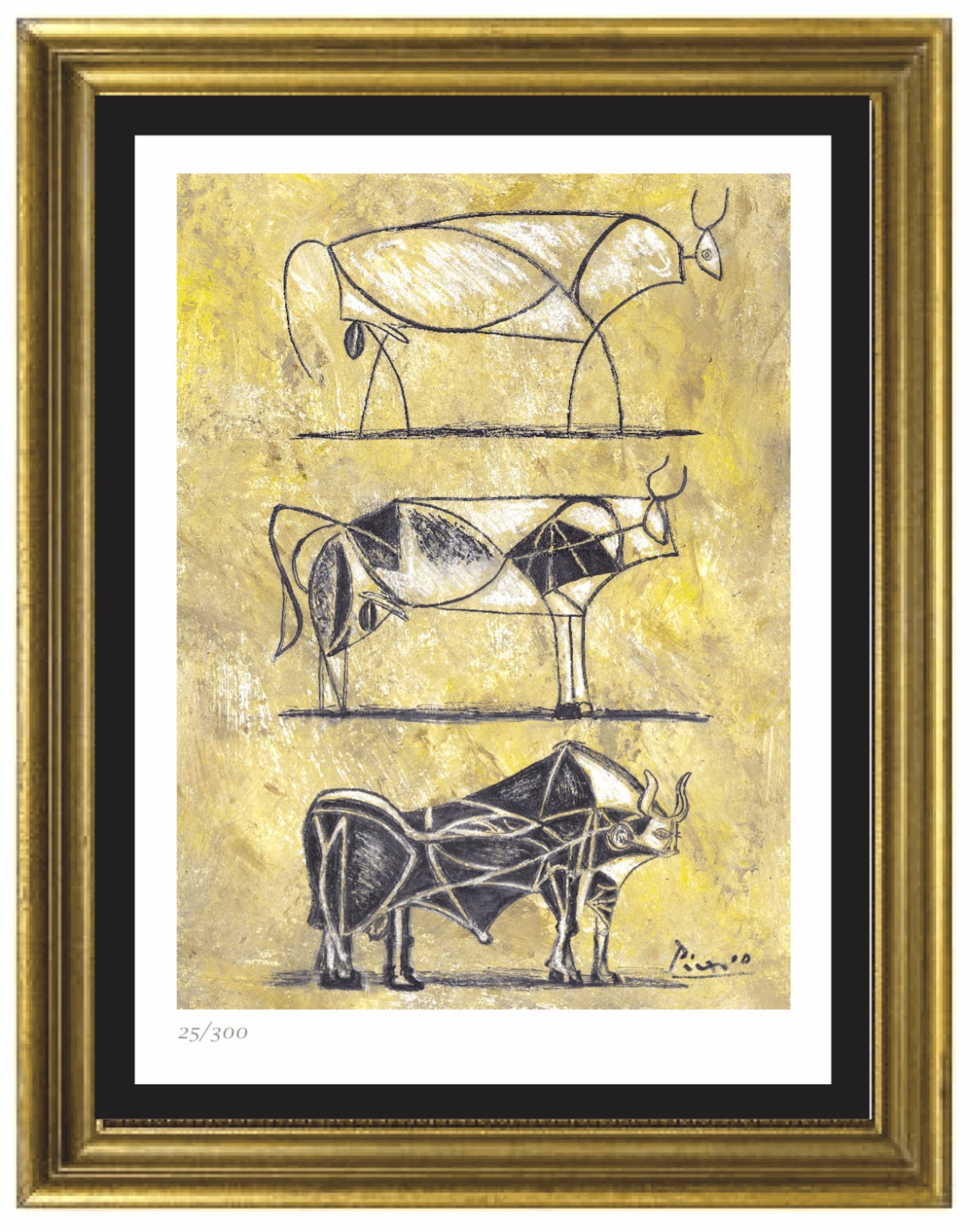 Pablo Picasso "evolution of Bull" Signed & Hand-numbered Limited ...
